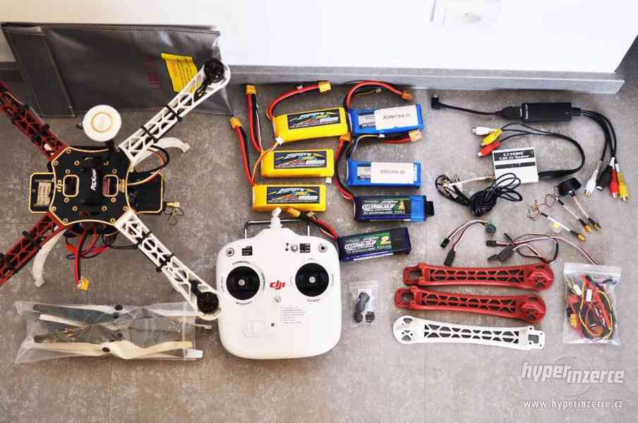 DJI FW F450 + GIMBAL + FPV 5.8GHz - bazar - Hyperinzerce.cz