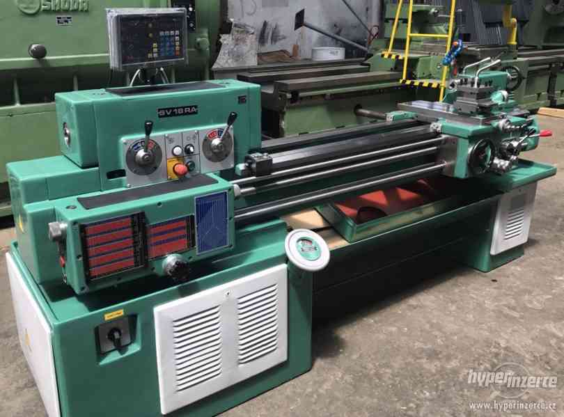 Soustruh hrotový SV 18RA / 1250 po GO - bazar - Hyperinzerce.cz