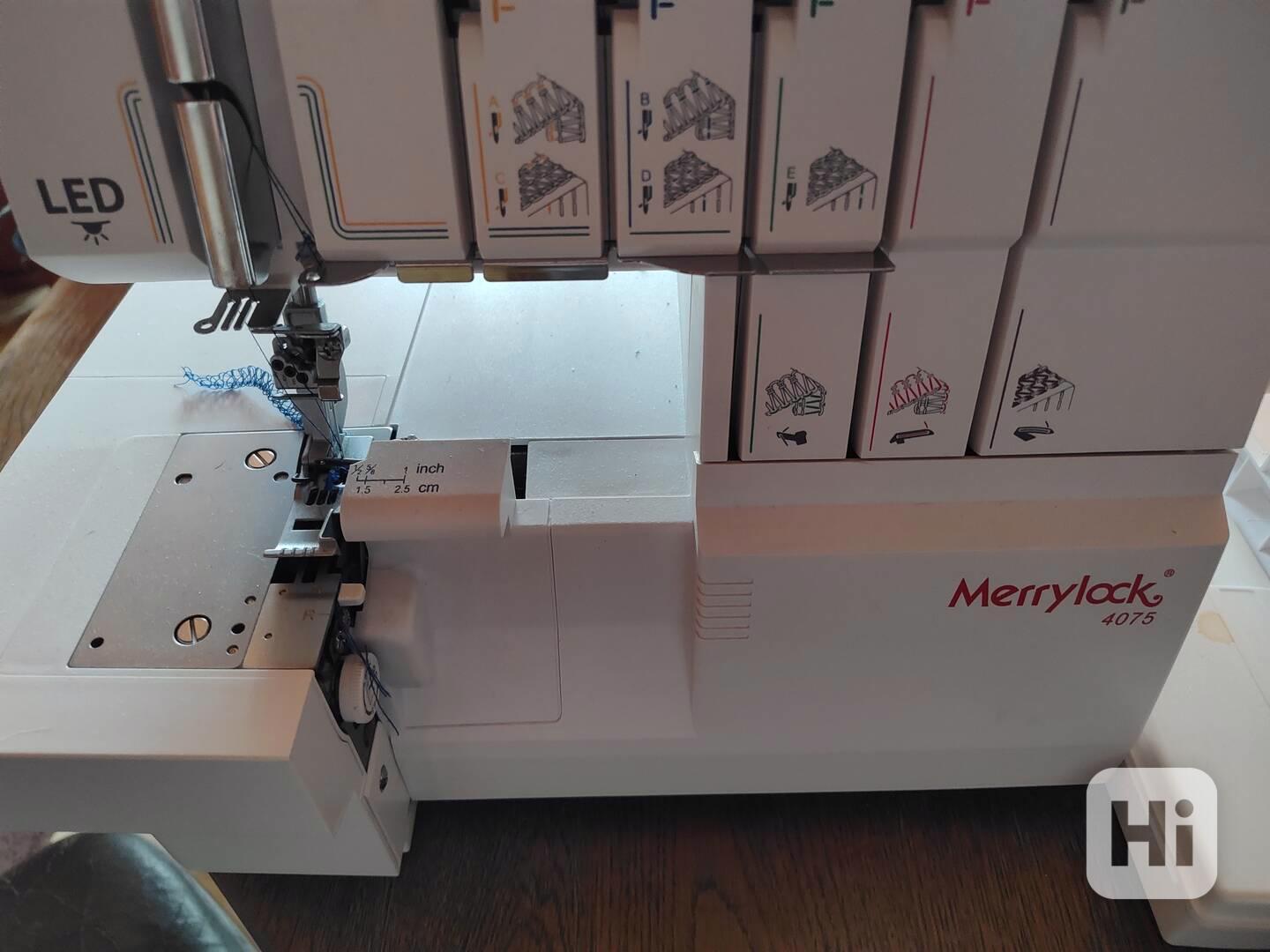 Merrylock MK 4075 - overlock i coverlock - bazar - Hyperinzerce.cz