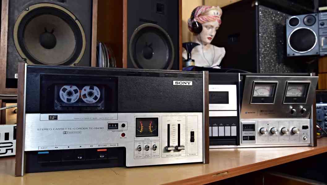 SONY TC-134SD TAPECORDER kazetový magnetofon Japonsko 1972 - bazar ...