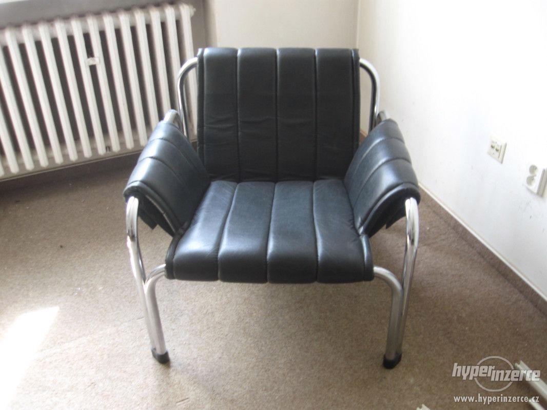 kancelářská kožená křesla - bazar - Hyperinzerce.cz