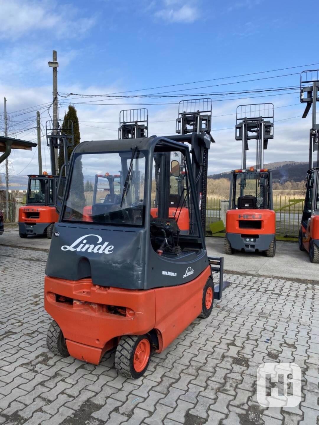 Elektrický vysokozdvižný vozík LINDE 2.0 T 80V - bazar - Hyperinzerce.cz