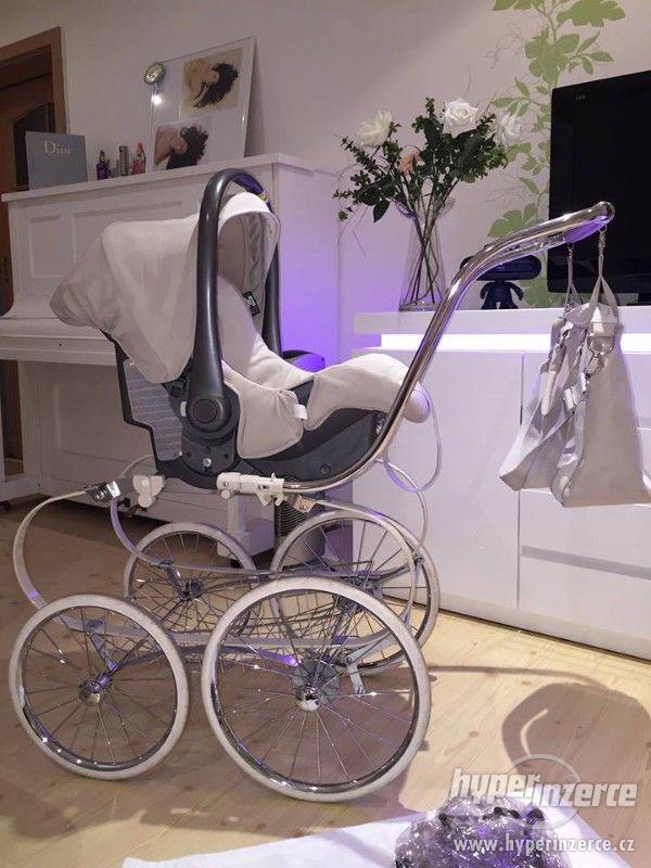 VELICE LUXUSNÍ TROJKOMBINACE INGLESINA CLASSICA RETRO KOČÁR - bazar ...