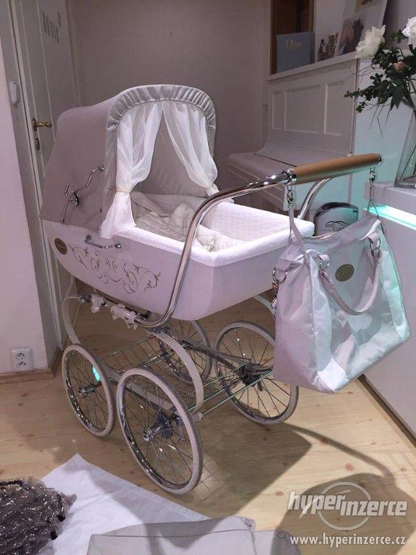 VELICE LUXUSNÍ TROJKOMBINACE INGLESINA CLASSICA RETRO KOČÁR - bazar ...