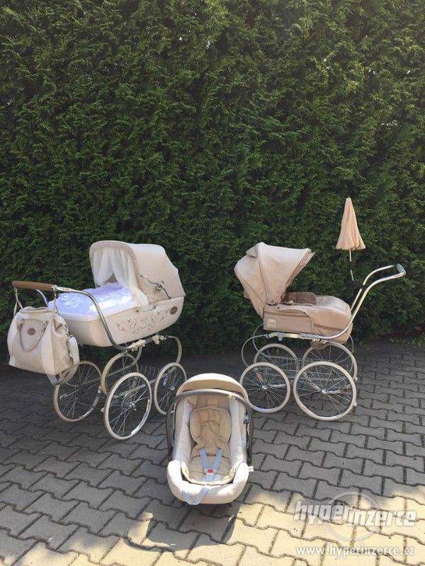 VELICE LUXUSNÍ TROJKOMBINACE INGLESINA CLASSICA RETRO KOČÁR - bazar ...