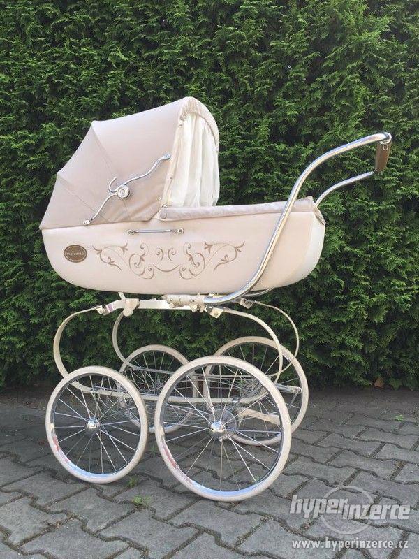 VELICE LUXUSNÍ TROJKOMBINACE INGLESINA CLASSICA RETRO KOČÁR - bazar ...