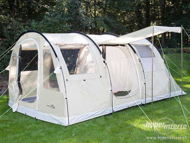 Prodám nový!!! špičkový tunelový velký rodinný stan SKANDIKA - bazar ...