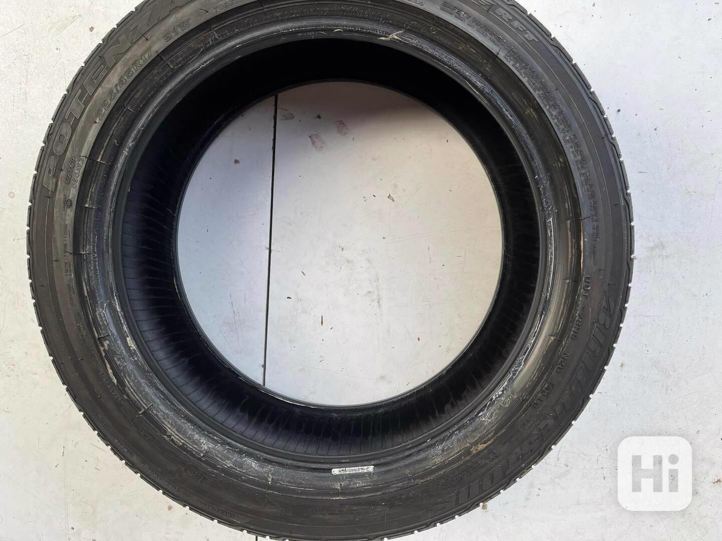 LETNÍ PNEUMATIKY 225/45R17 255/40R17 BRIDGESTONE - bazar - Hyperinzerce.cz