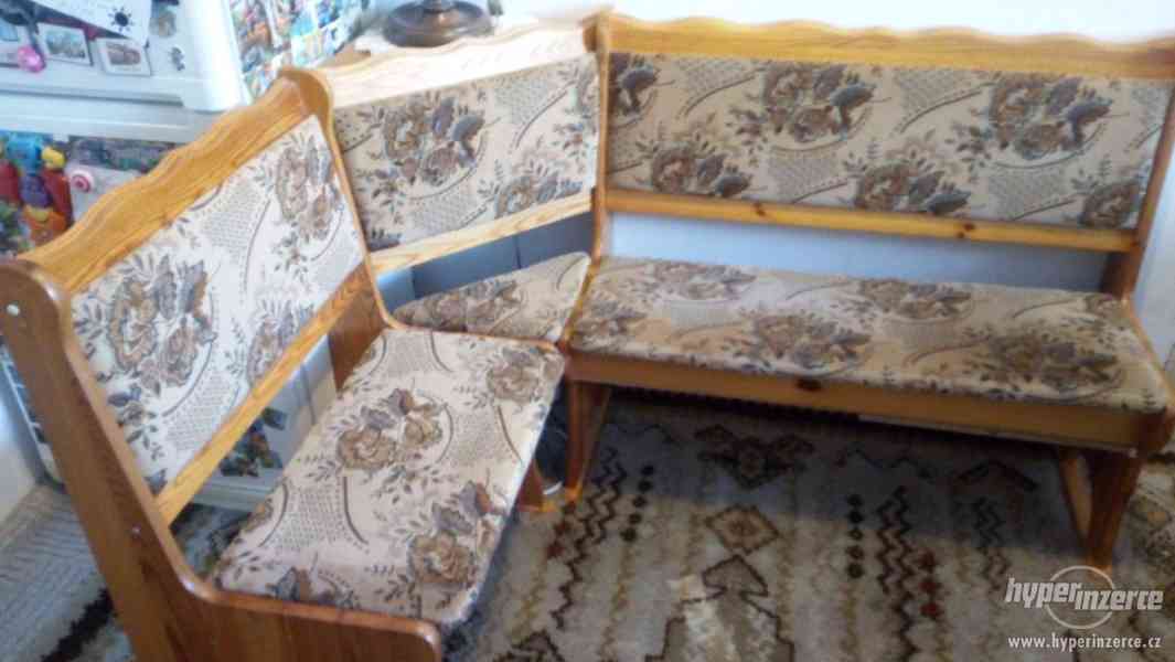 Rohová lavice - bazar - Hyperinzerce.cz