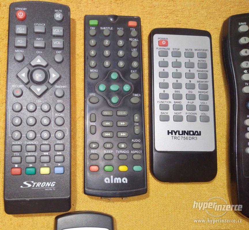 Dálkové ovladače -100% funkční a originální!!! - bazar - Hyperinzerce.cz