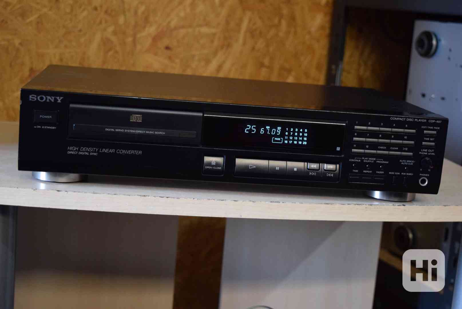 SONY CDP-497 LEVNÝ CD PŘEHRÁVAČ !! - bazar - Hyperinzerce.cz