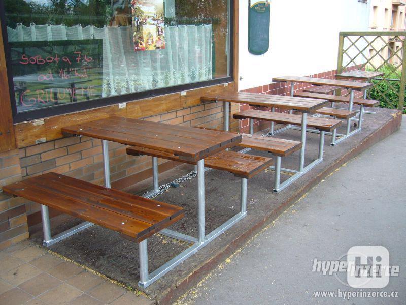Venkovní sezení - pivní set - bazar - Hyperinzerce.cz