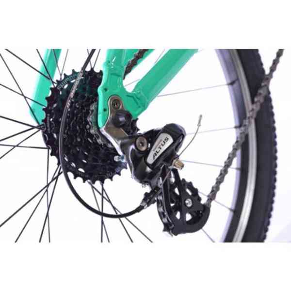 Dětské kolo AMULET 24 FUN mint shiny/dark violet - bazar - Hyperinzerce.cz