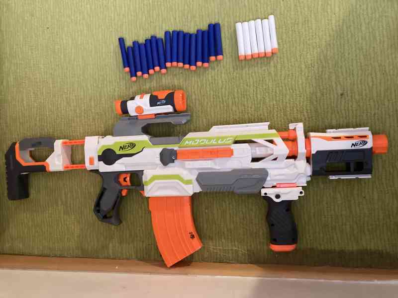 Pistole Nerf Modulus NCS-10 - bazar - Hyperinzerce.cz