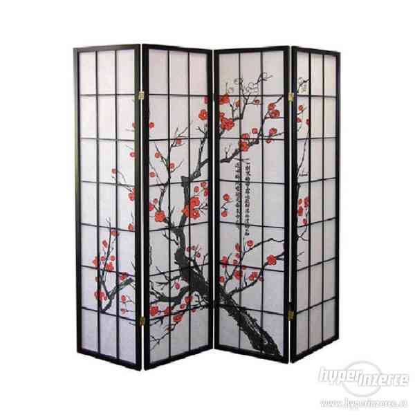 Japonský paraván - bazar - Hyperinzerce.cz