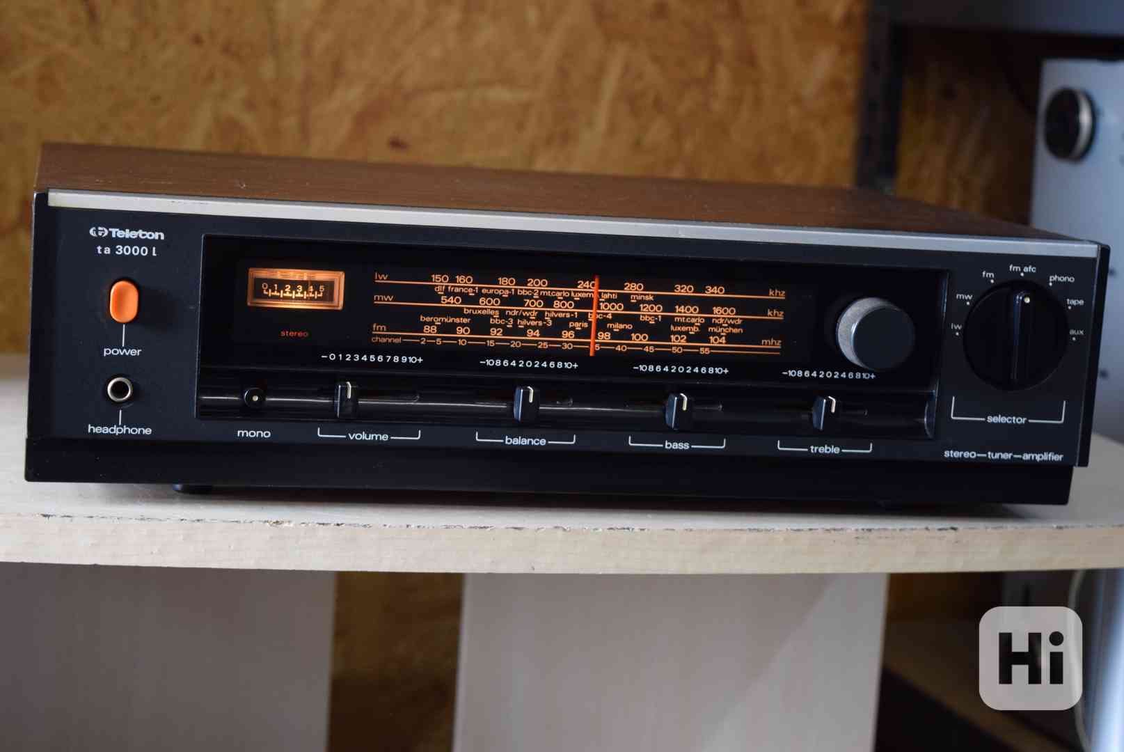TELETON TA 3000 L VINTAGE STEREO RECEIVER !! - bazar - Hyperinzerce.cz