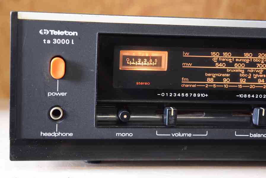TELETON TA 3000 L VINTAGE STEREO RECEIVER !! - bazar - Hyperinzerce.cz