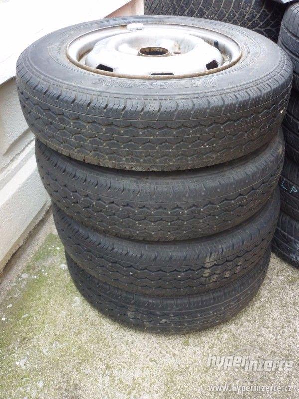 165 R 14 C ( 165/80R14 C ) Bridgestone Nissan 4ks - bazar - Hyperinzerce.cz