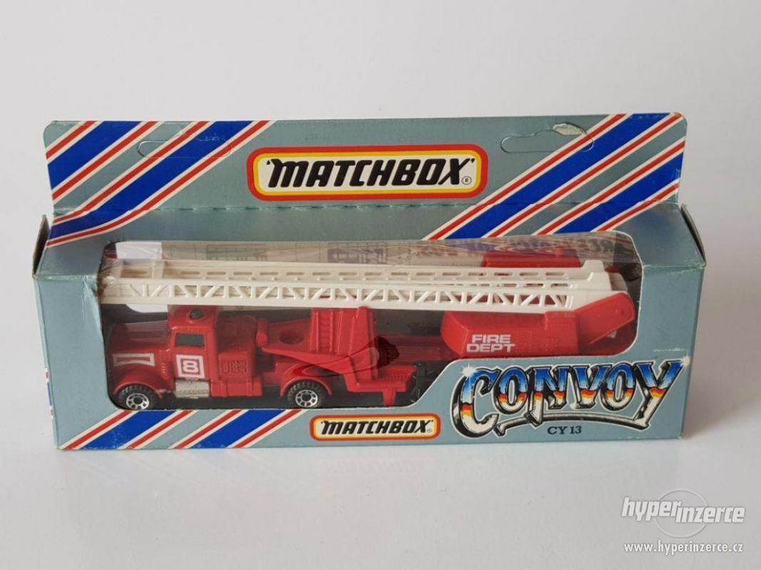 Matchbox Convoy Peterbilt Fire Rescue Truck Boxed - bazar - Hyperinzerce.cz