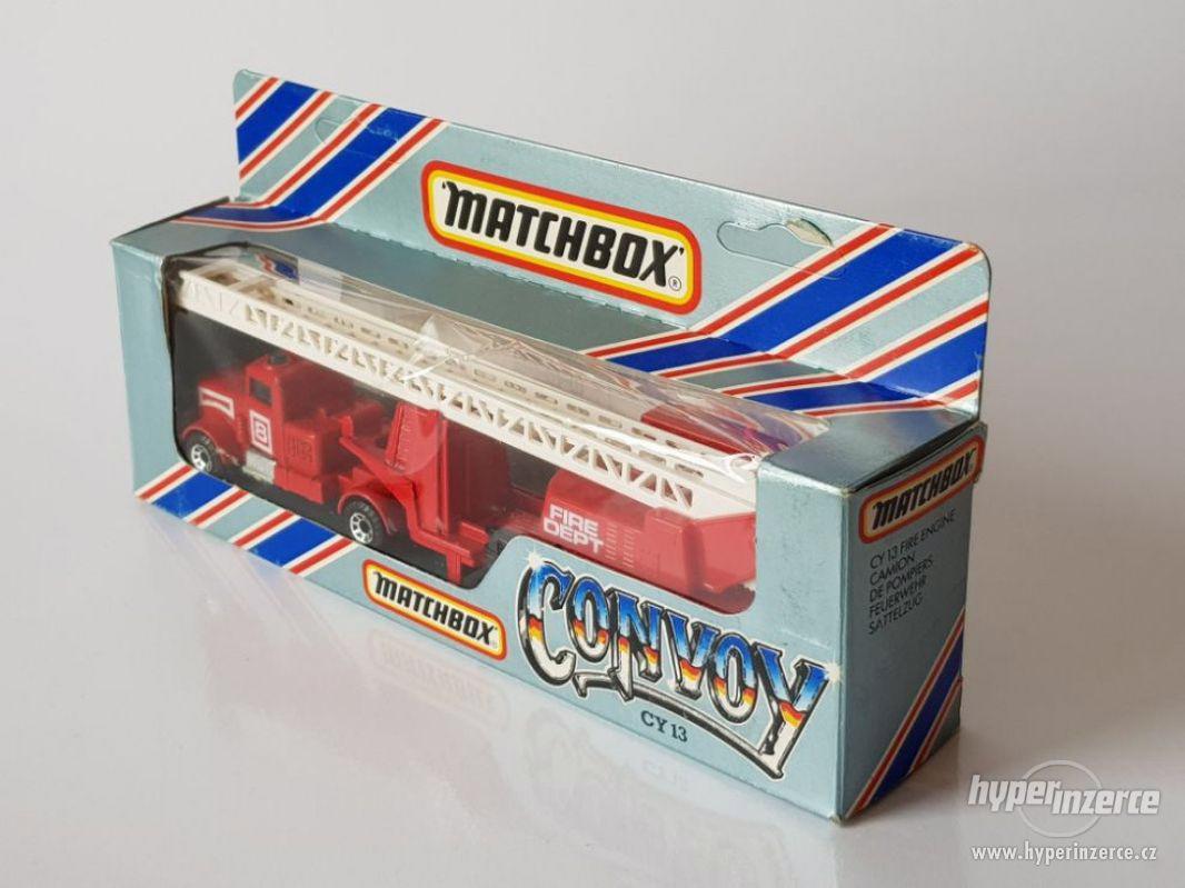 Matchbox Convoy Peterbilt Fire Rescue Truck Boxed - bazar - Hyperinzerce.cz