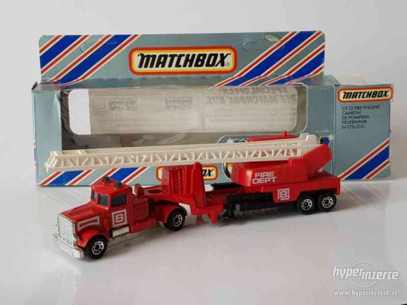 Matchbox Convoy Peterbilt Fire Rescue Truck Boxed - bazar - Hyperinzerce.cz