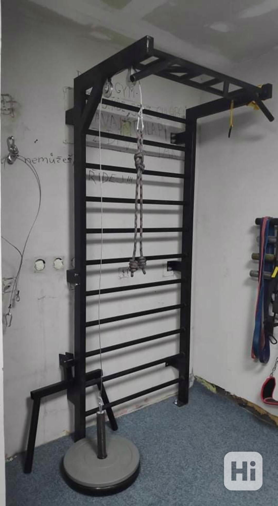 železné žebřiny ribstole s hrazdou - bazar - Hyperinzerce.cz