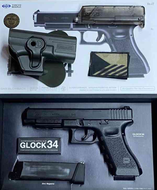 Tokyo Marui, Glock 34 (Airsoft) - bazar - Hyperinzerce.cz