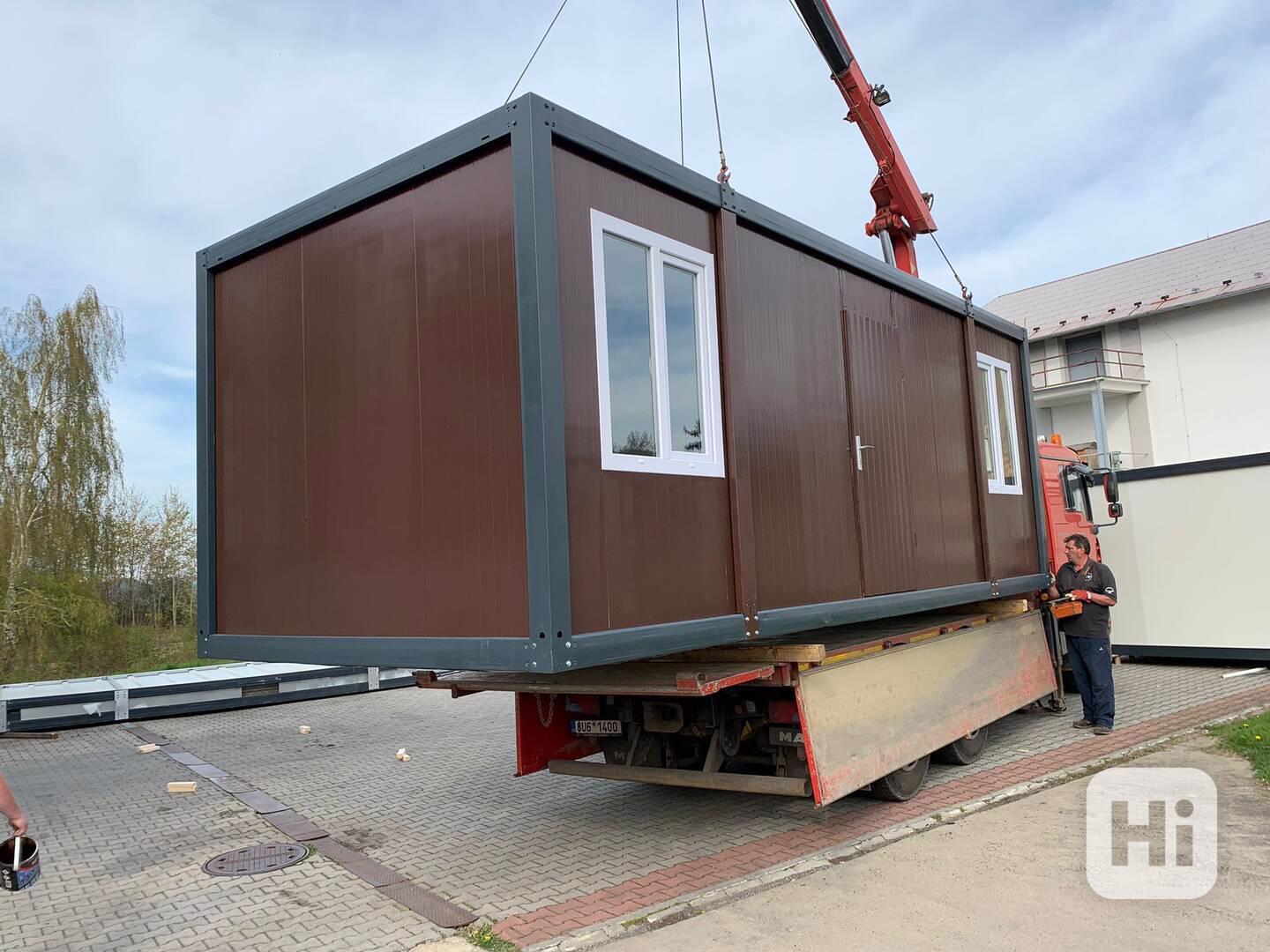 Stavební Kontejner Deluxe s Dřevěným Plastickým Obložením - bazar ...