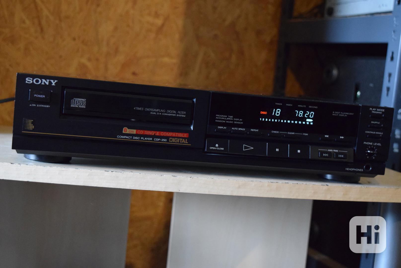 SONY CDP-250 VÝBORNÝ HIFI CD PŘEHRÁVAČ !! - bazar - Hyperinzerce.cz