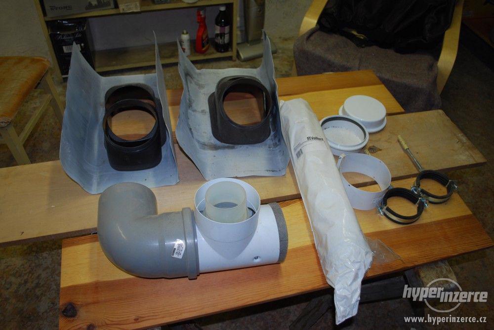 Kondenzační odkouření ,komín, vložka,vaillant - bazar - Hyperinzerce.cz