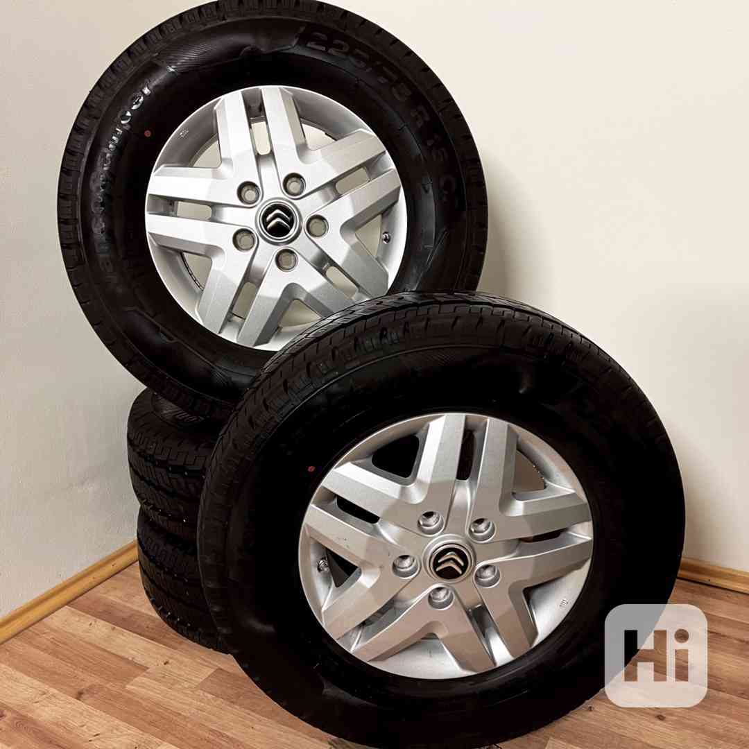 CITROEN JUMPER MAXI 5x130 ET68+LETNÍ 225/75R16 CP 10mm - bazar ...