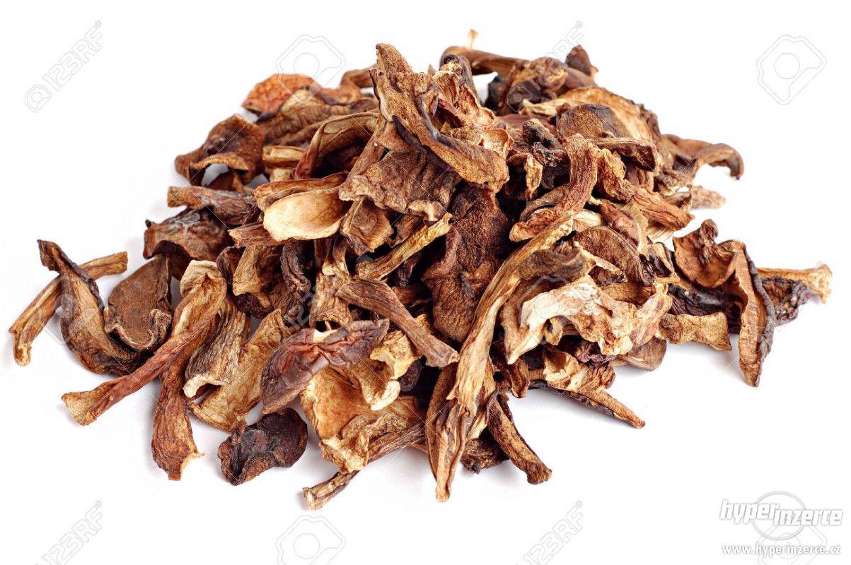 Sušené houby-směs, hřiby, lišky, kačenky - bazar - Hyperinzerce.cz