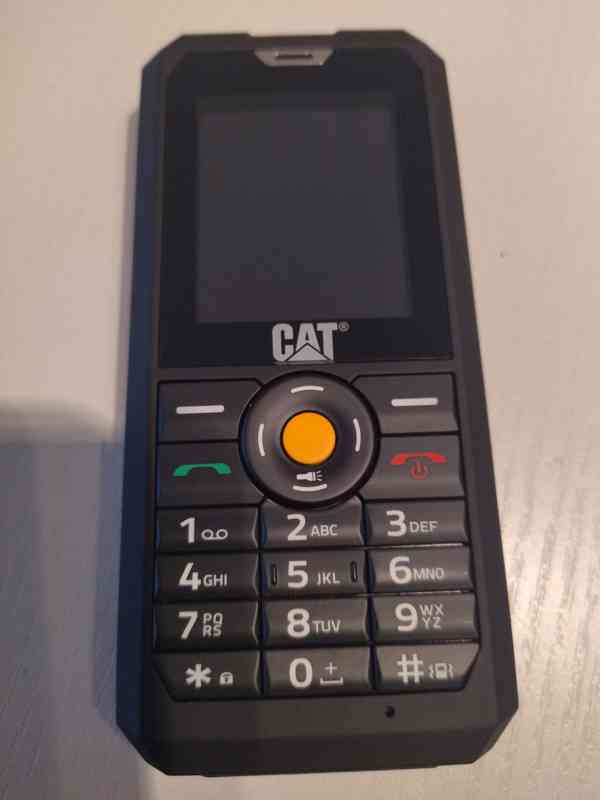 Mobilní telefon CATERPILLAR B30 tlačítkový - bazar - Hyperinzerce.cz