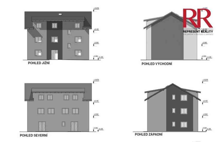 Prodej projektu novostavby bytového domu v Líšťanech včetně pozemku - bazar - Hyperinzerce.cz