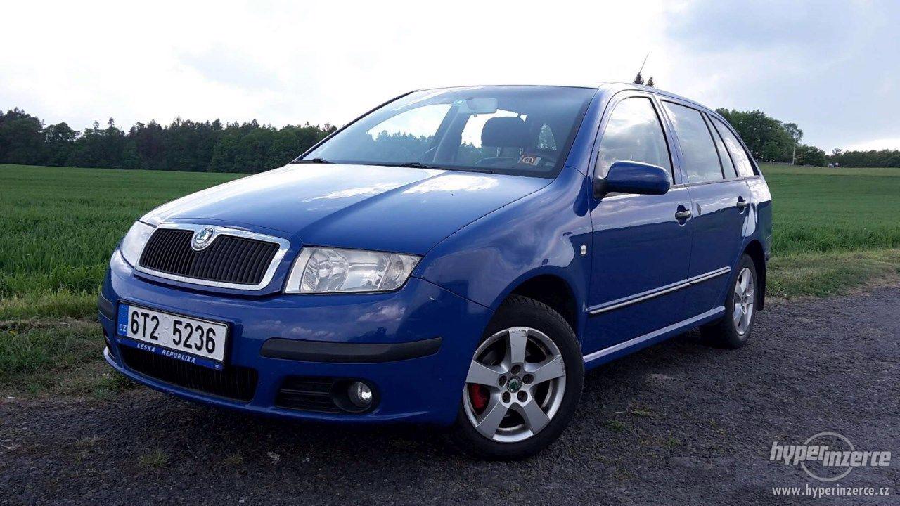 ŠKODA FABIA combi 1,2HTP 47KW modrá - bazar - Hyperinzerce.cz