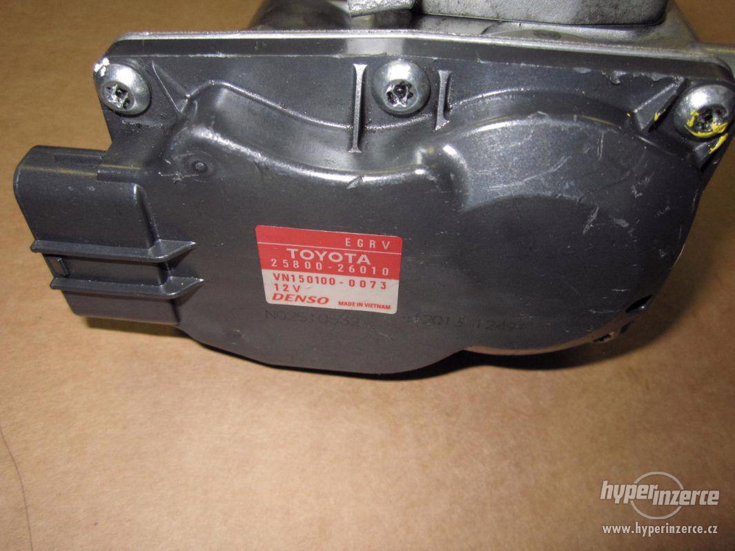 EGR Ventil 25800-26010 Toyota RAV4 Avensis 2.2D - bazar - Hyperinzerce.cz