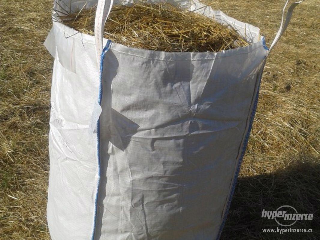 Pevné žoky pytle na seno,slámu,dřevo,piliny,listí - bazar - Hyperinzerce.cz