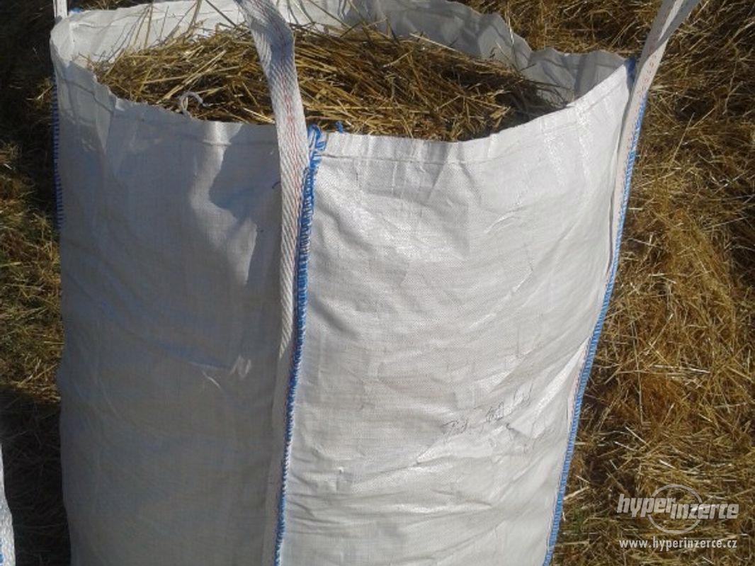 Pevné žoky pytle na seno,slámu,dřevo,piliny,listí - bazar - Hyperinzerce.cz