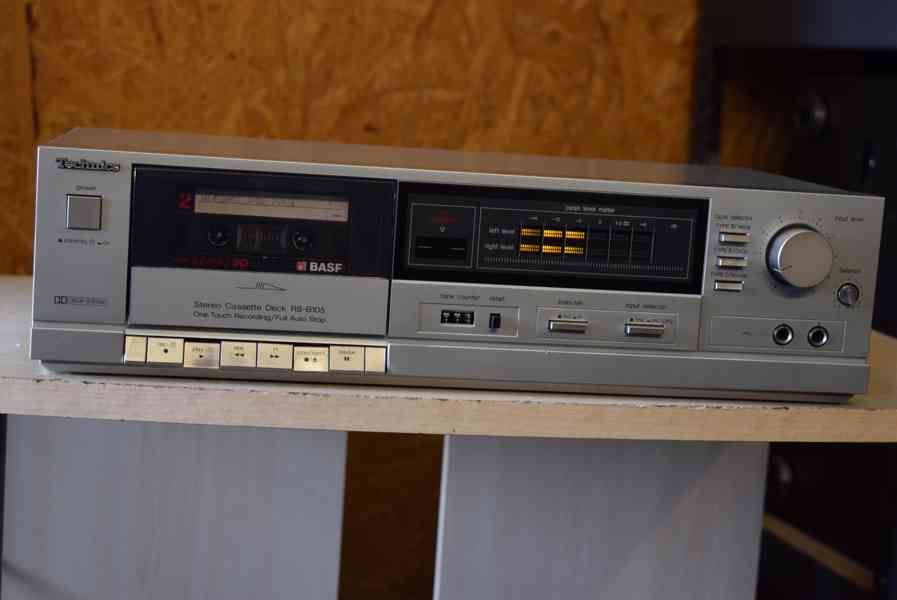 TECHNICS RS-B105 LEVNÝ STEREO TAPE DECK !!! - bazar - Hyperinzerce.cz
