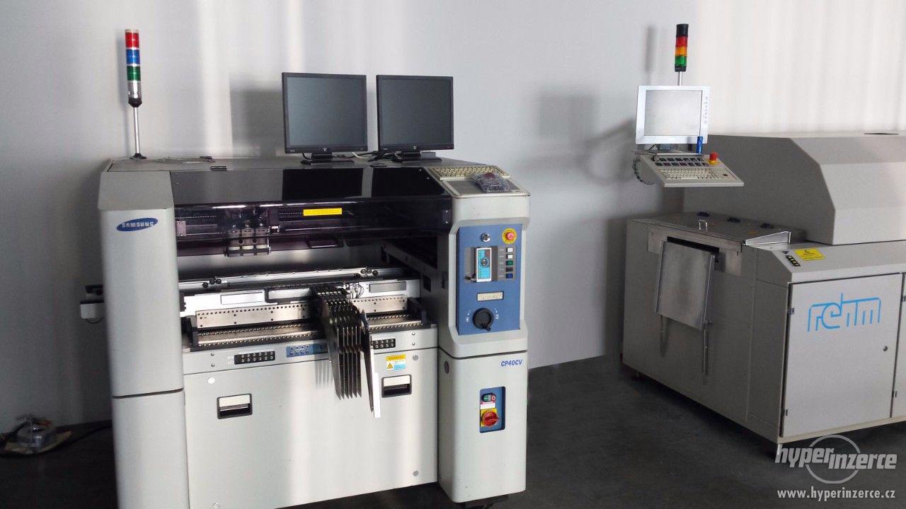Prodám osazovací stroj SMT SAMSUNG CP40CV - bazar - Hyperinzerce.cz