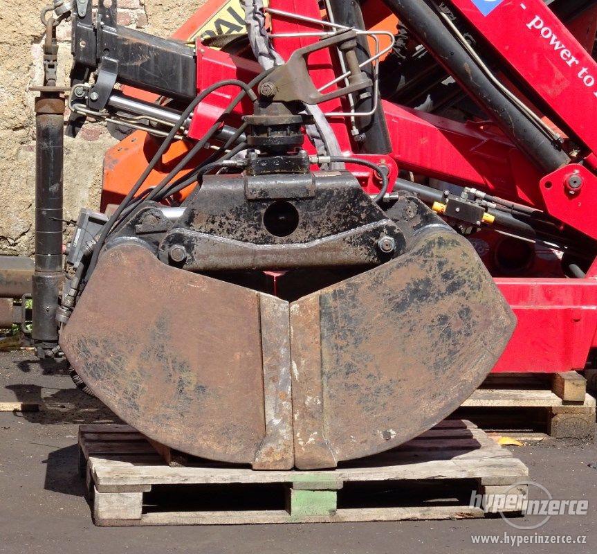 Nakládací dvoučelisťový drapák hydraulická ruka PALFINGER - bazar ...