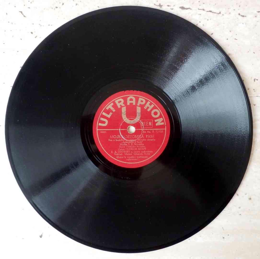 Oldřich Nový gramodeska Ultraphon - bazar - Hyperinzerce.cz