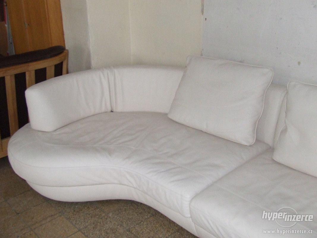 Kožená sedačka Natuzzi - bazar - Hyperinzerce.cz