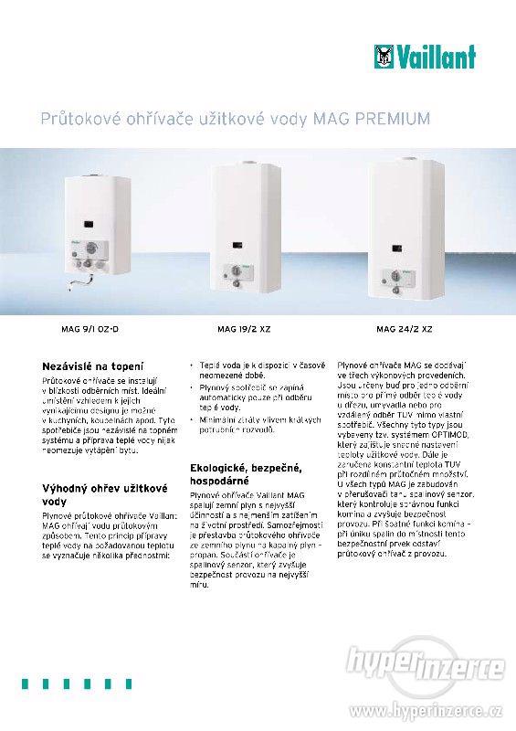 Karma Vaillant Premium MAG 19/2 XZ (B11BS). - bazar - Hyperinzerce.cz