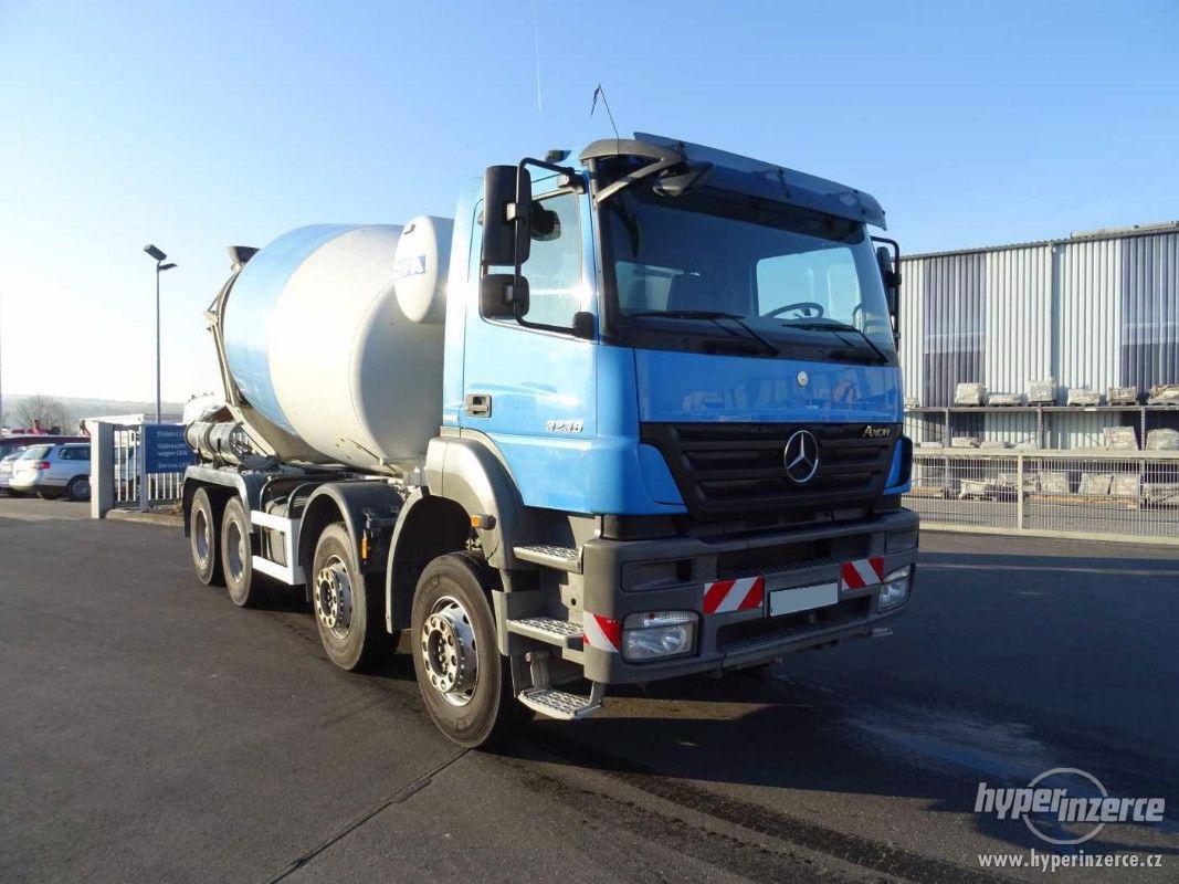 Prodám Mercedes-Benz Axor 3236 8x4 Domíchávač - bazar - Hyperinzerce.cz