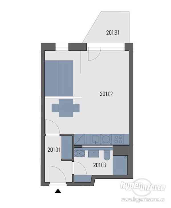 Prodej bytu 1+kk, 2 NP, plocha 37 m2, balkon, Praha 9 - bazar - Hyperinzerce.cz