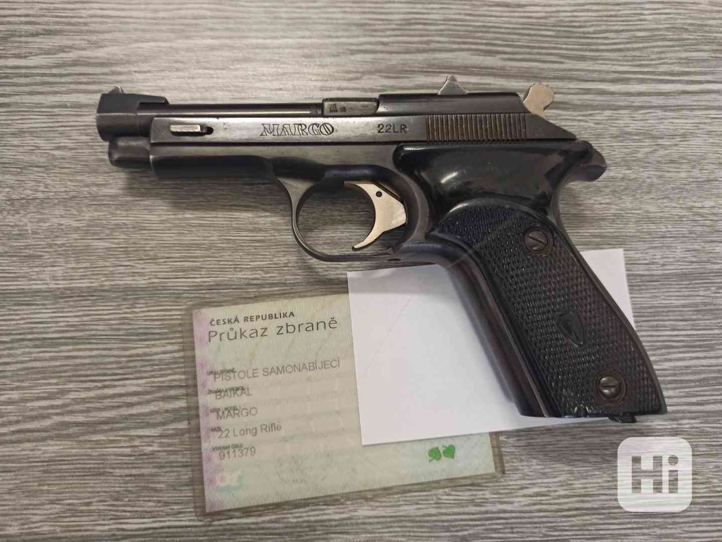 Prodám pistoli samonabíjecí, Baikal, MARGO - bazar - Hyperinzerce.cz