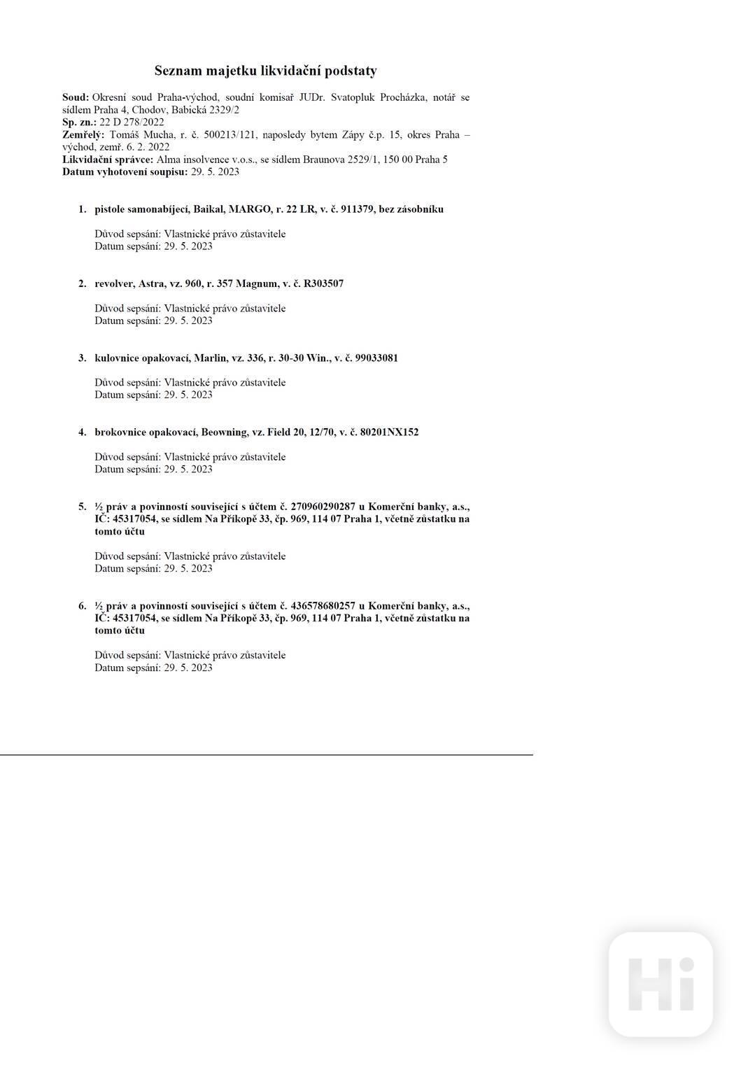 Prodám pistoli samonabíjecí, Baikal, MARGO - bazar - Hyperinzerce.cz