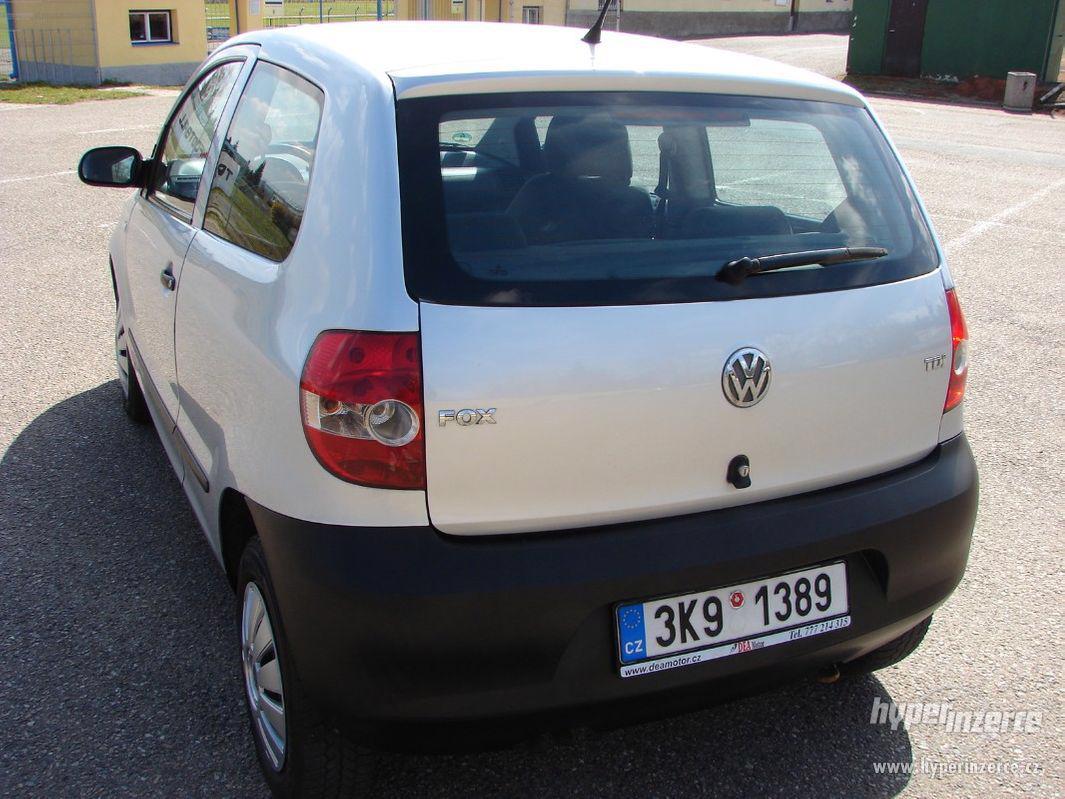 WV Fox 1.4 TDI r.v.2007 (51 kw) - bazar - Hyperinzerce.cz