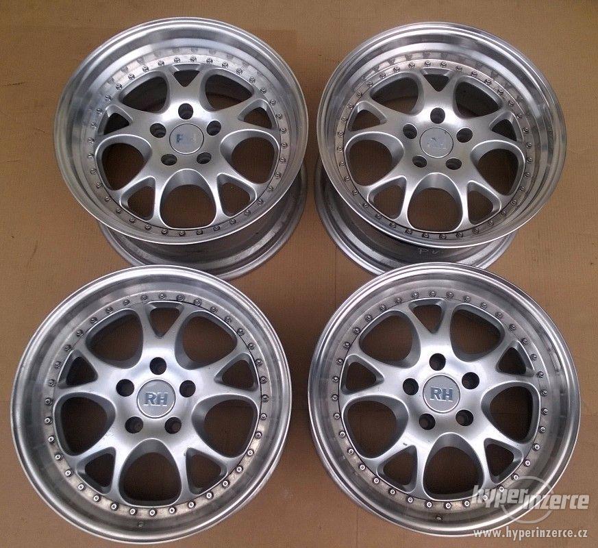 RH ZW3 8,5x17 a 9,5x17, rozteč šroubů 5x112 + podložky 5x120 - bazar ...